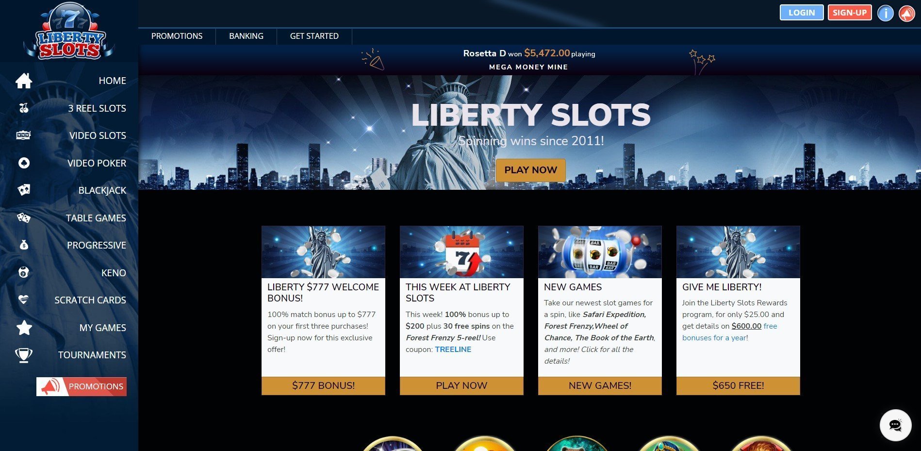 Liberty Slots Casino Review - Safe or Scam?